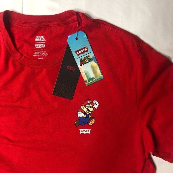 Levi's | Shirts | Levis X Super Mario Bros Tshirt | Poshmark